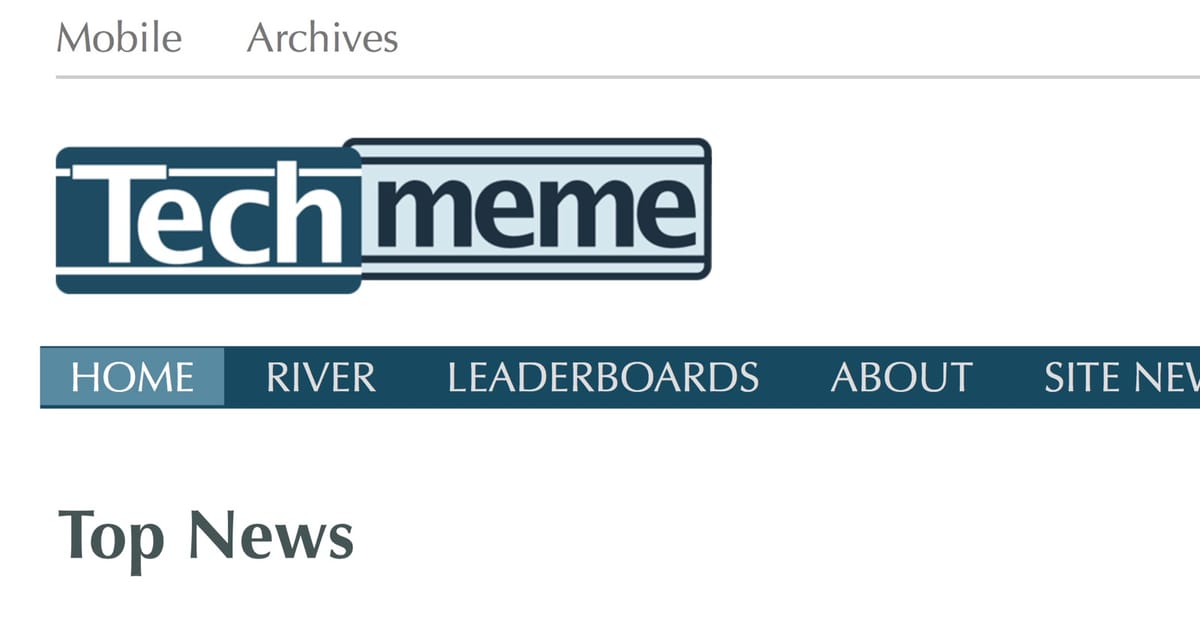 Techmeme, and the opportunity in connecting the conversation